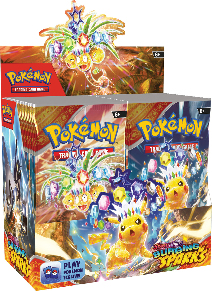 POKEMON SV8 SURGING SPARKS BOOSTER BOX – Jeux AZ Games